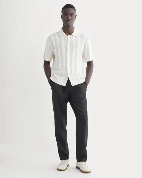 Everlane Linen Easy Pant - Black