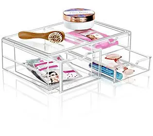 SORBUS Makeup Storage Case Display, 3 Drawers