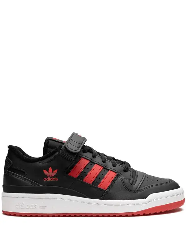 Adidas Forum Low-top Sneakers - Core Black/vivid Red/cloud Whitw ...