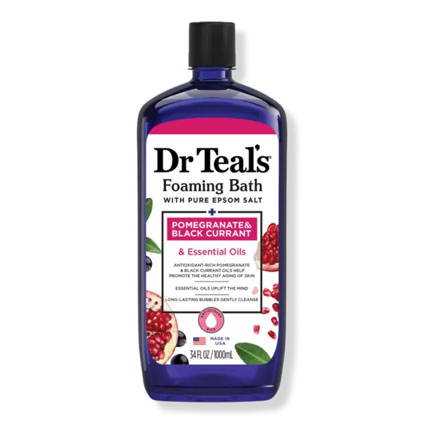 DR TEAL'S Foaming Bath With Pomegranate Oil & Black Currant