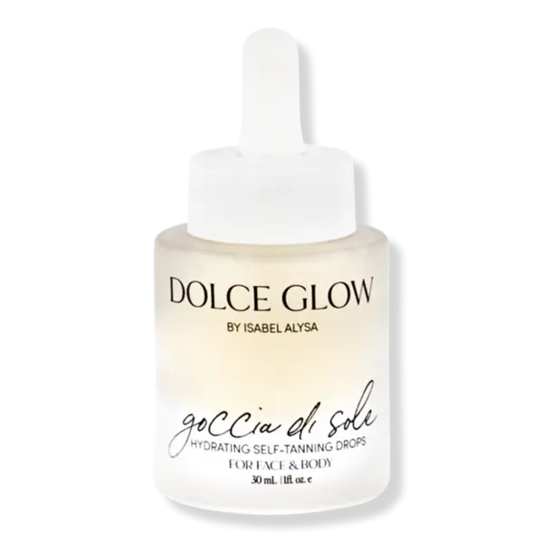 DOLCE GLOW BY ISABEL ALYSA Goccia Di Sole Hydrating Self-tanning Serum Drops For Face And Body