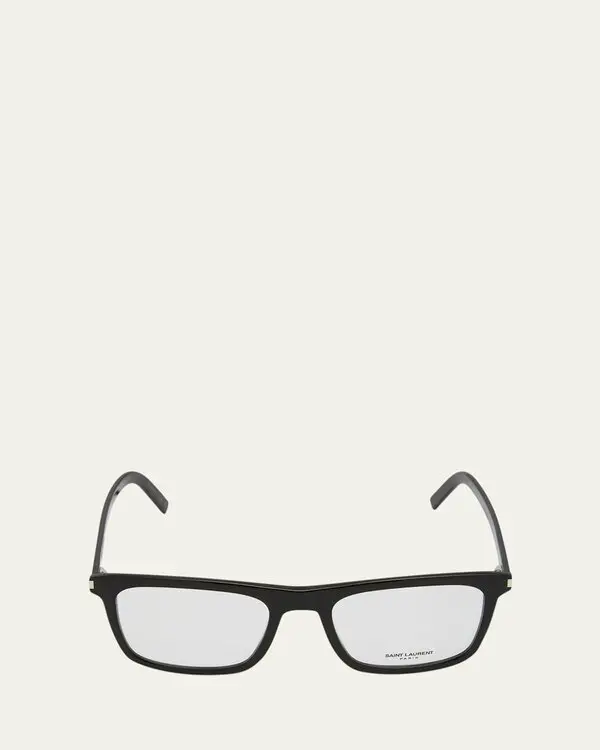 Saint Laurent Sl 547 Slim Rectangle Optical Glasses - Black
