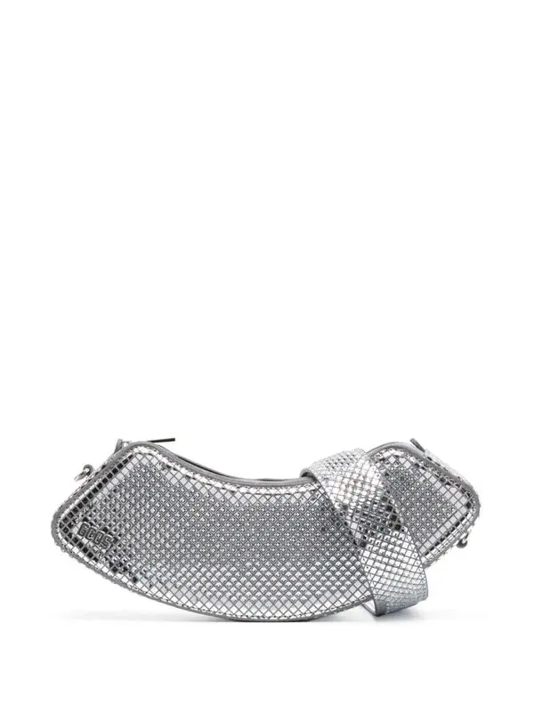Gcds Comma Medium Mirror Shoulder Bag