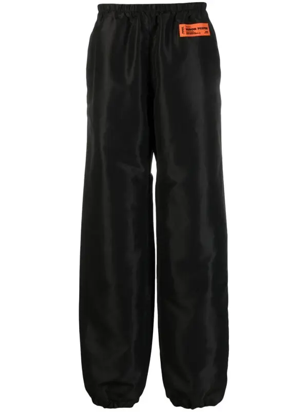 Heron Preston Logo-patch Wide-leg Trousers