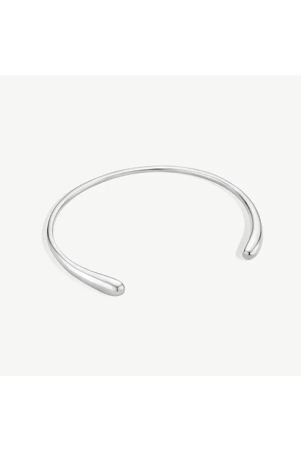 SOKO Double Dash Choker Necklace - Silver