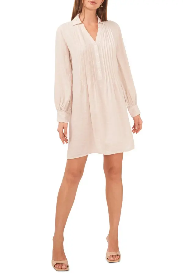 bella linen dress The Bella Long Linen Dress in Mediterranean Blue – Favette main image 0