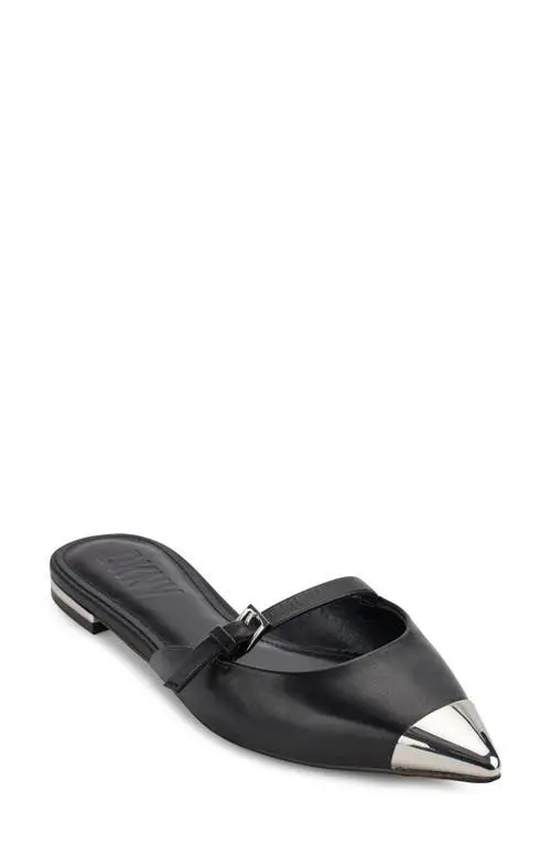 Dkny Vivian Cap Toe Mule - Black