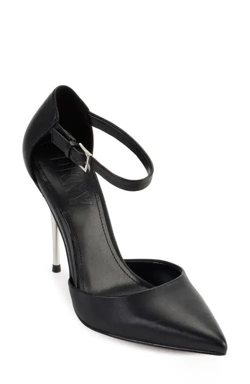 Dkny Veata Pointed-toe Slingback Pumps - Black