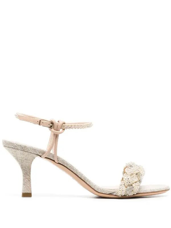Casadei Astro 60mm Embellished Sandals
