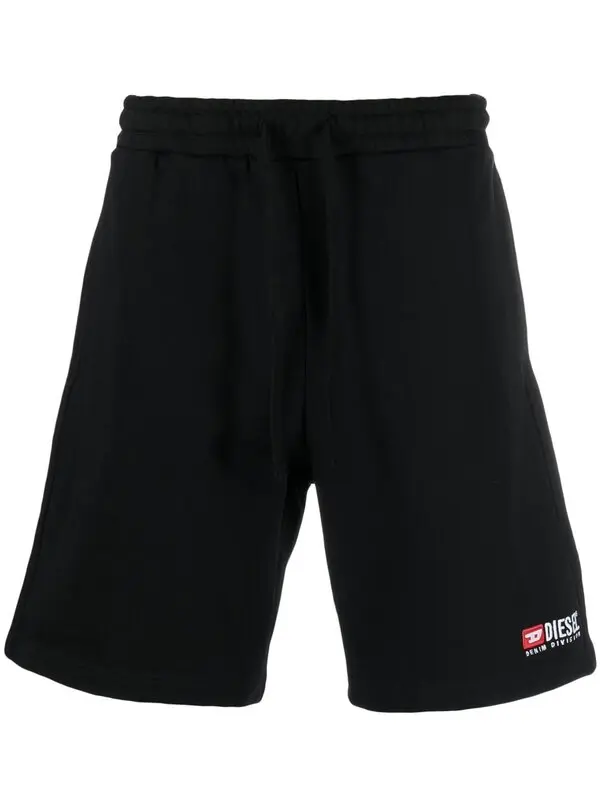 Diesel Logo-embroidered Track Shorts