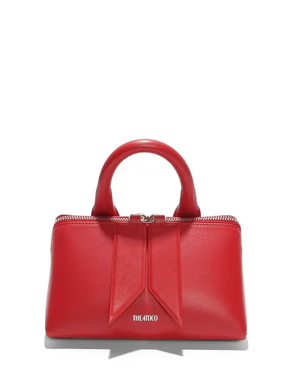 Attico Top-handle Tote Bag - Red