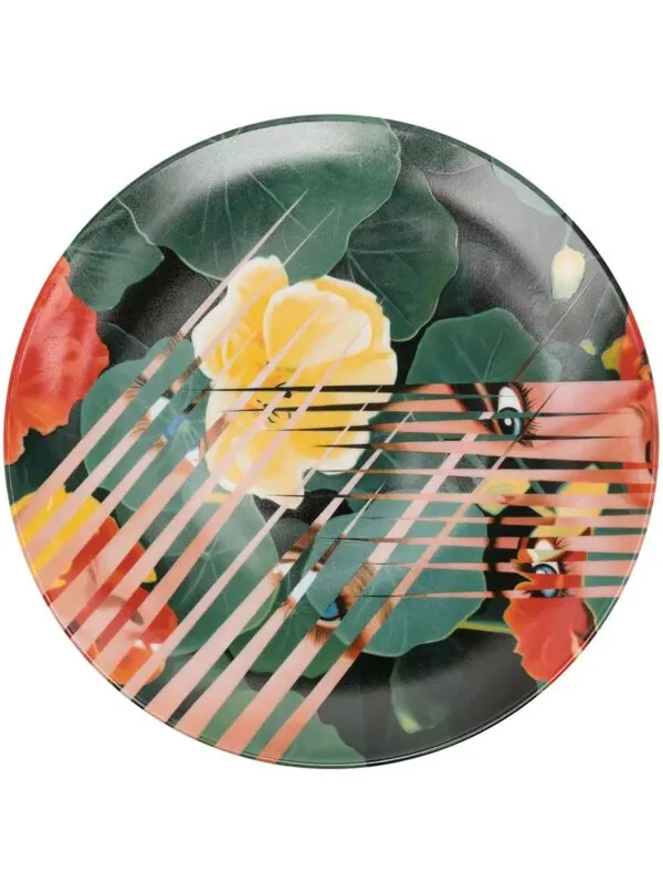 LIGNE BLANCHE Rosenquist Nasturtium Salad Plate