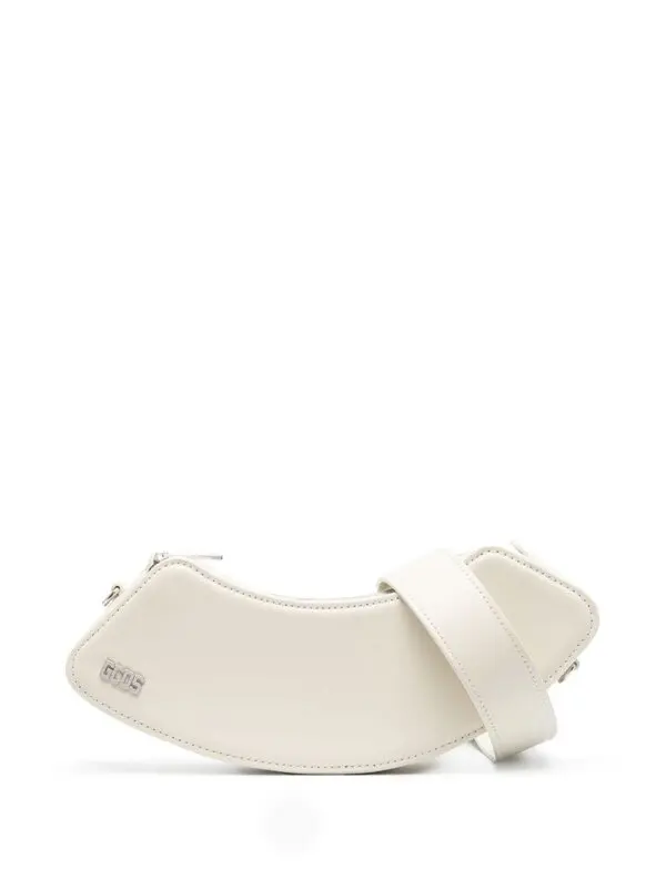 Gcds Comma Shoulder Bag - Neutrals