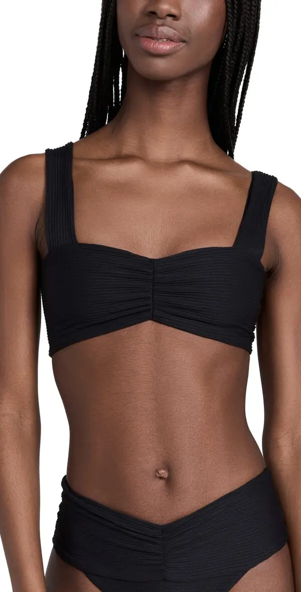 L*Space Marlee Bikini Top - Black