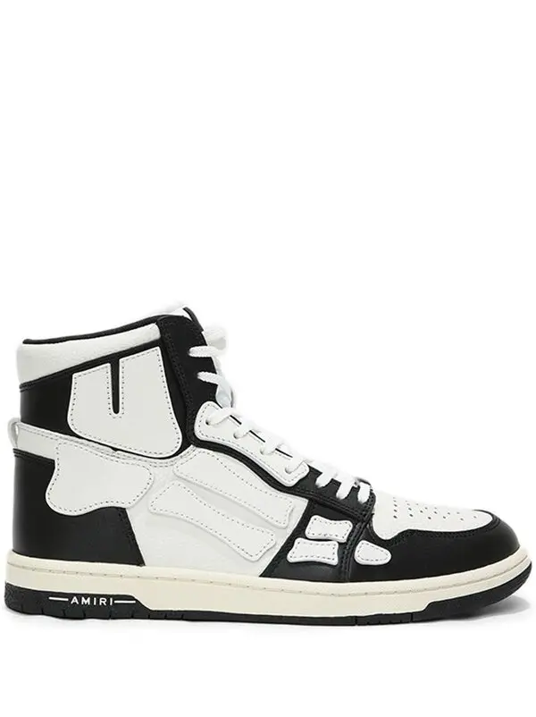 Amiri Skel High-top Sneakers - Black