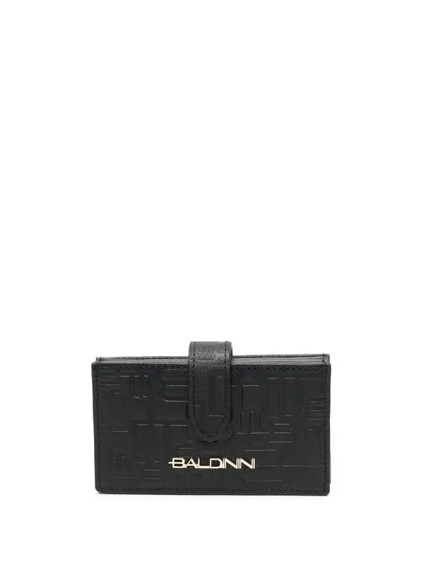 BALDININI Monogram-pattern Leather Wallet