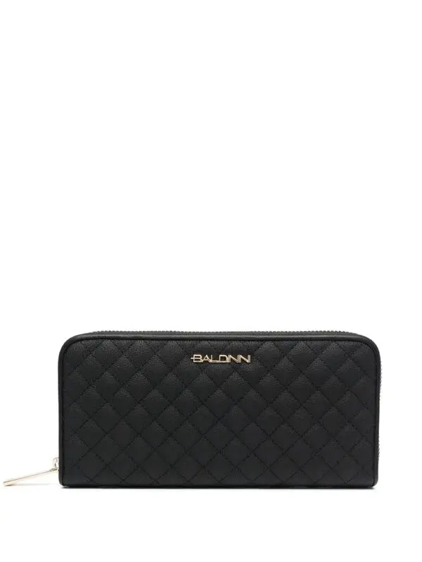 BALDININI Quilted Leather Wallet