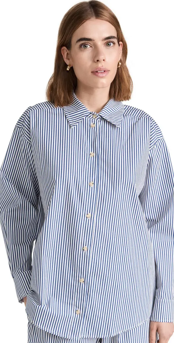 Donni. Pop Button-down Shirt
