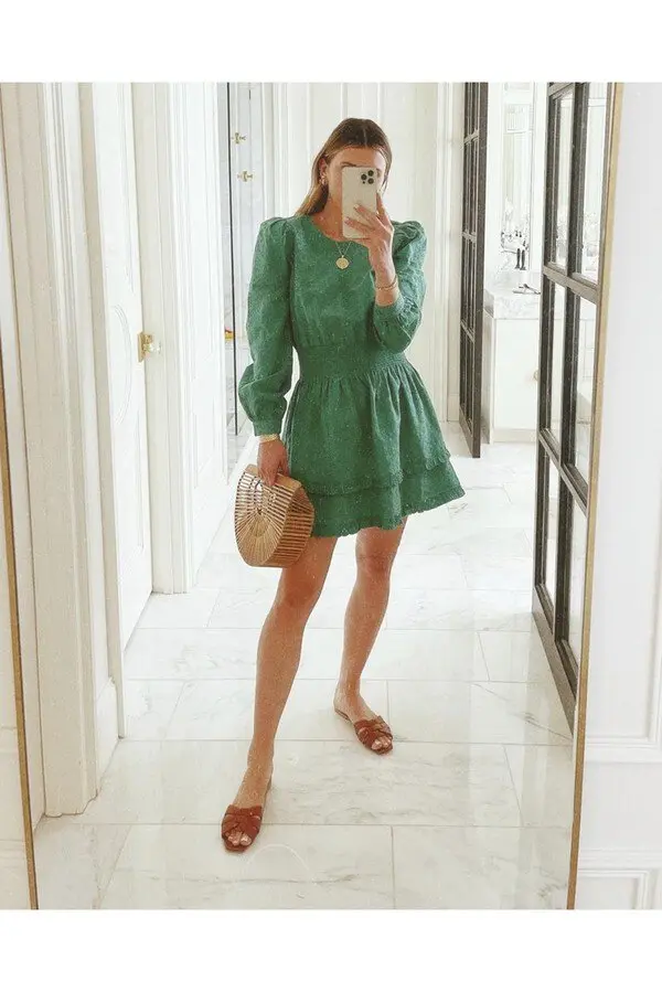 Splendid X Cella Jane Eyelet Mini Dress In Multicolor - 30% Off |  Editorialist