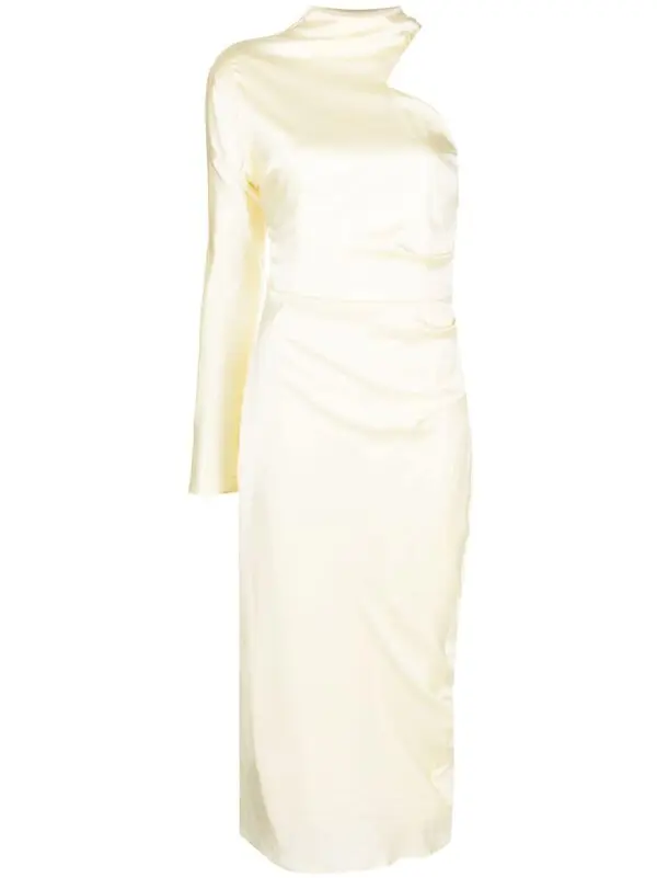 REJINA PYO Ola Satin Midi Dress