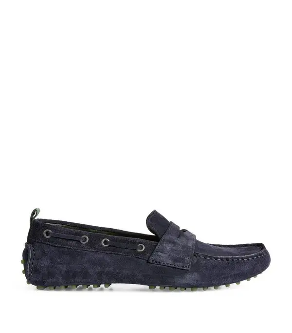 Pal Zileri suede driving moccasins Pal Zileri Flats for Men - Vestiaire Collective main image 4
