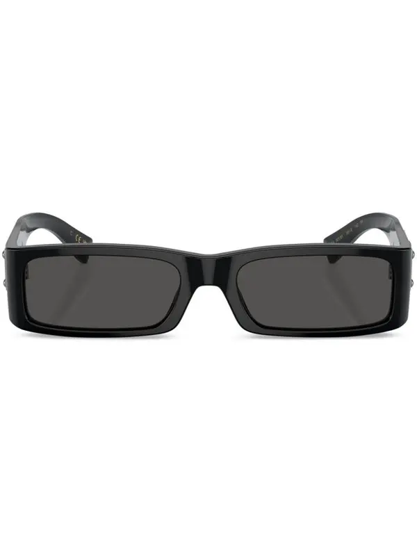 Dolce & Gabbana Rectangle Frame Sunglasses - Black