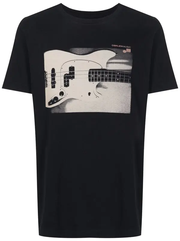 OSKLEN Logo-print Music T-shirt