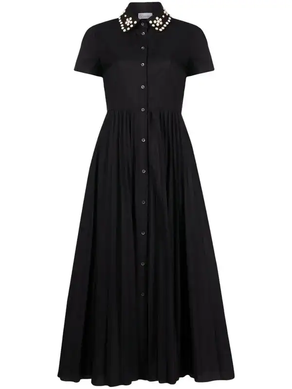 black dress with red collar Amazon.com: Women Hepburn Style 1950s Rockabilly Dress Pinup Retro Cocktail  Dress Vintage 50s Notch Collar Wedding Guest Dress Black : Sports & Outdoors