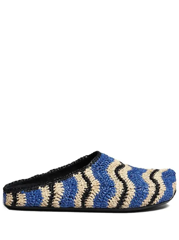 Marni Fussbet Sabot Loafers - Zo541