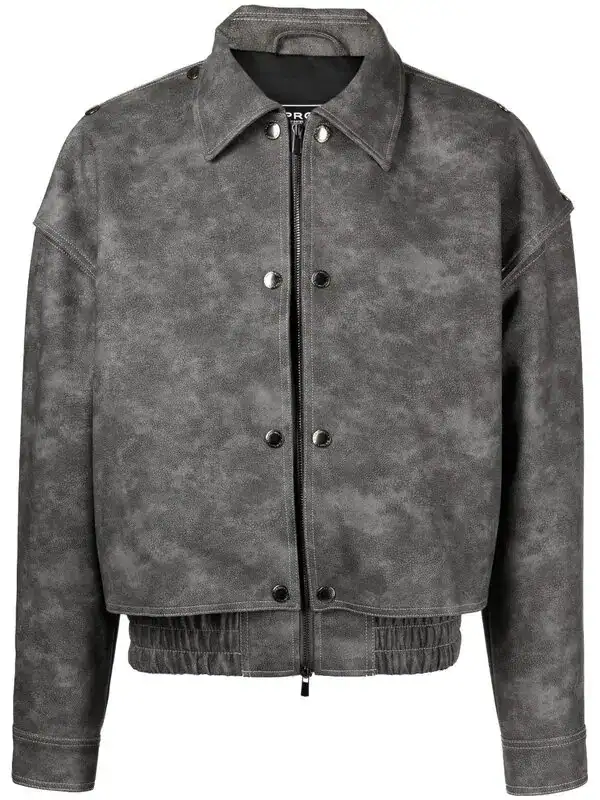 Y/Project Snap Panel Bomber Jacket In Black - 53% Off | Editorialist