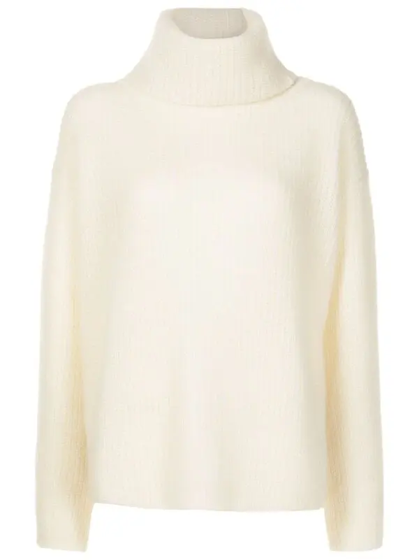 Hugo Boss Roll-neck Jumper - Neutrals