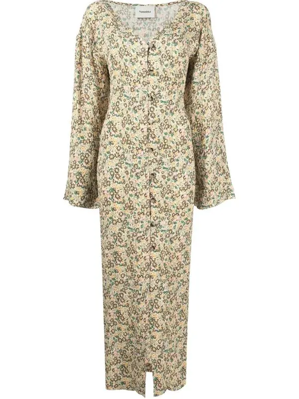 Nanushka Floral-print Maxi Dress