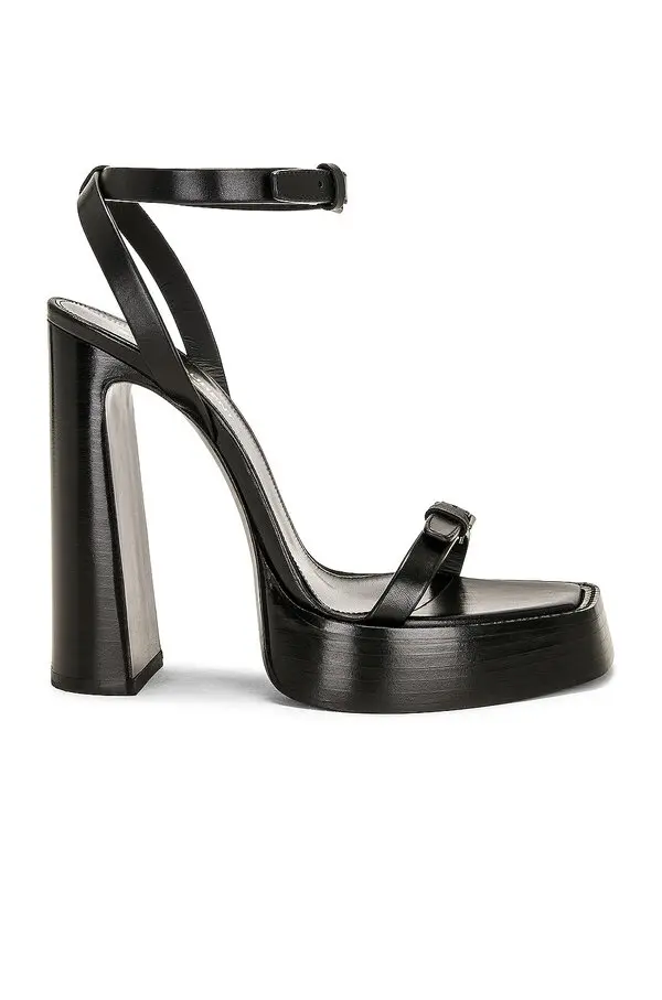Saint Laurent Platform Sandal - Nero