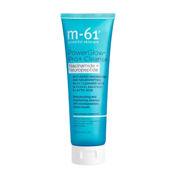 M-61 Powerglow Pro+ Niacinamide+neuropeptide Cleanse