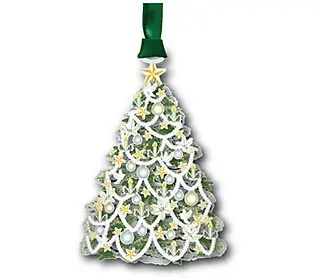 BEACON DESIGN S White Christmas Tree Ornament