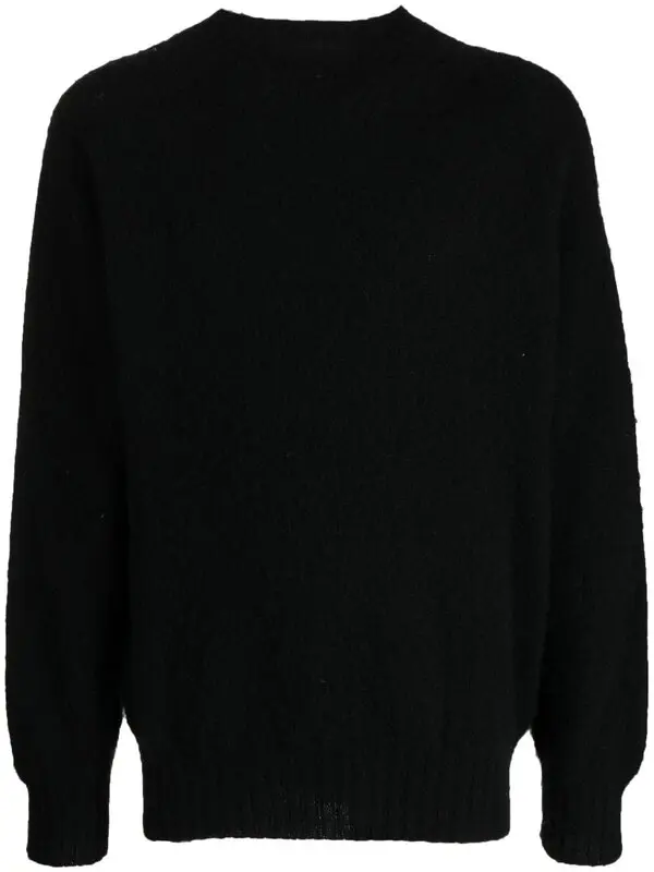 You Must Create Earth Suedehead Crew-neck Jumper