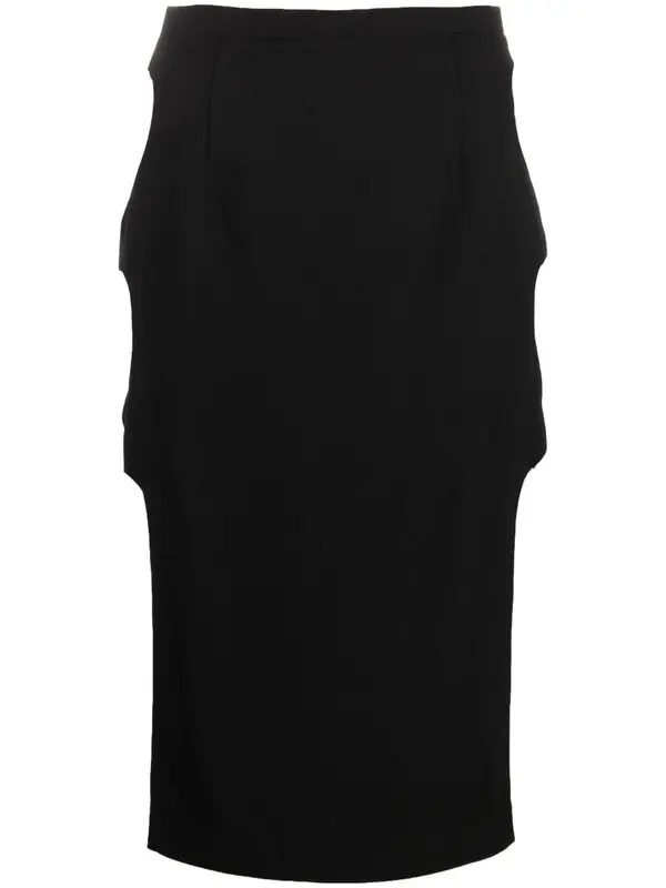 MARCO RAMBALDI Cut-out Midi Skirt