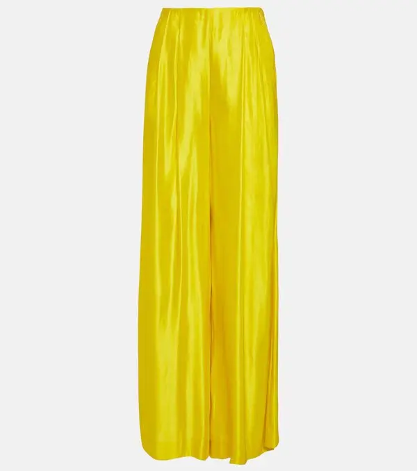 Dorothee Schumacher Hemp-blend Wide-leg Trousers