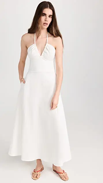 Favorite Daughter The Halting Traffic Dress In White - 70% Off |  Editorialist