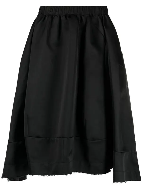 Comme Des Garçons Asymmetric Midi Skirt