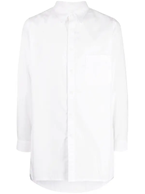 Yohji Yamamoto Cotton Long Shirt