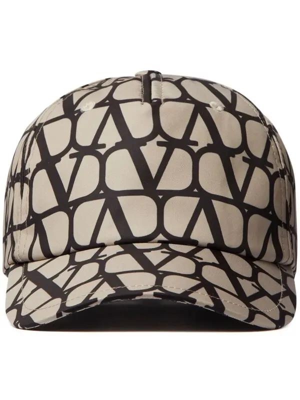 Valentino Garavani Toile Iconographe Baseball Cap - Neutrals
