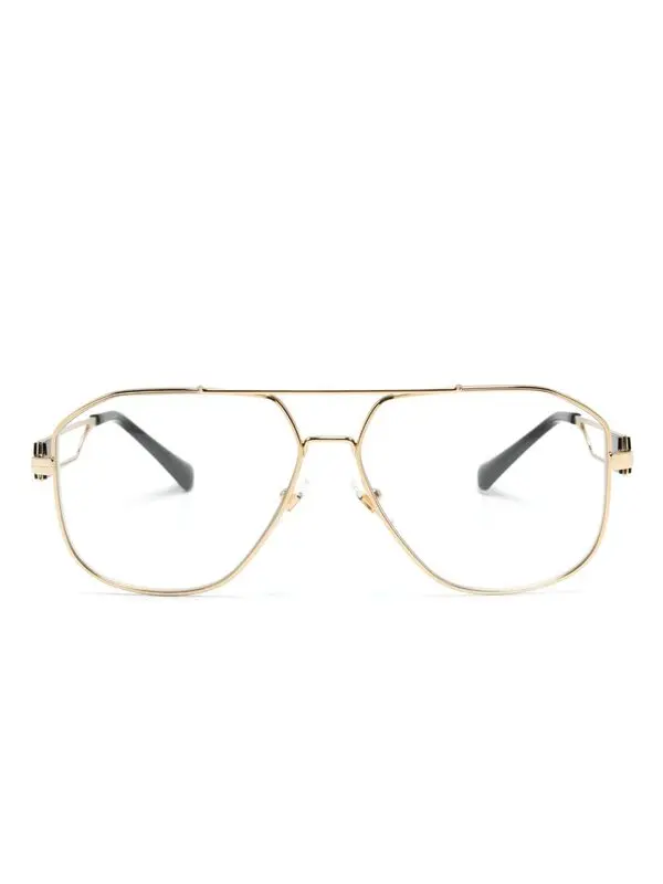 Versace Medusa Head Pilot-frame Glasses