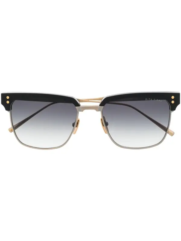 Dita Contrasting-bridge Sunglasses