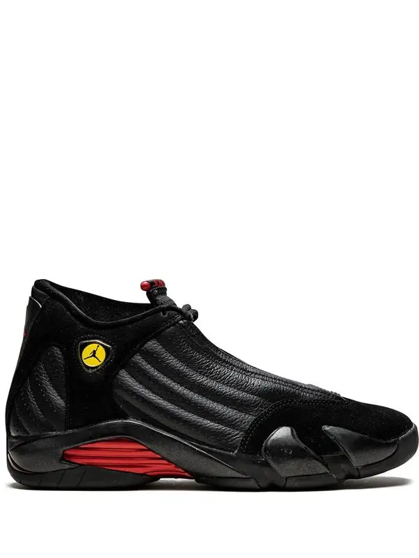 JORDAN Air 14 Retro Last Shot Sneakers - Black