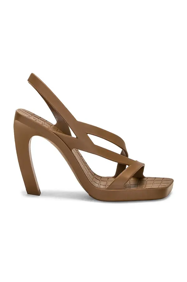 Bottega Veneta Jimbo Slingback Sandal - Gingersnap