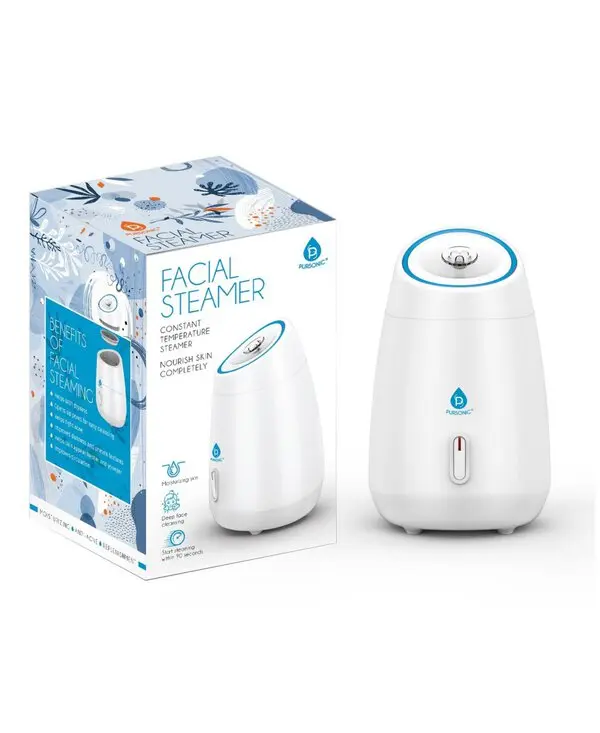 PURSONIC Facial Steamer Hot Mist Moisturizing Spa
