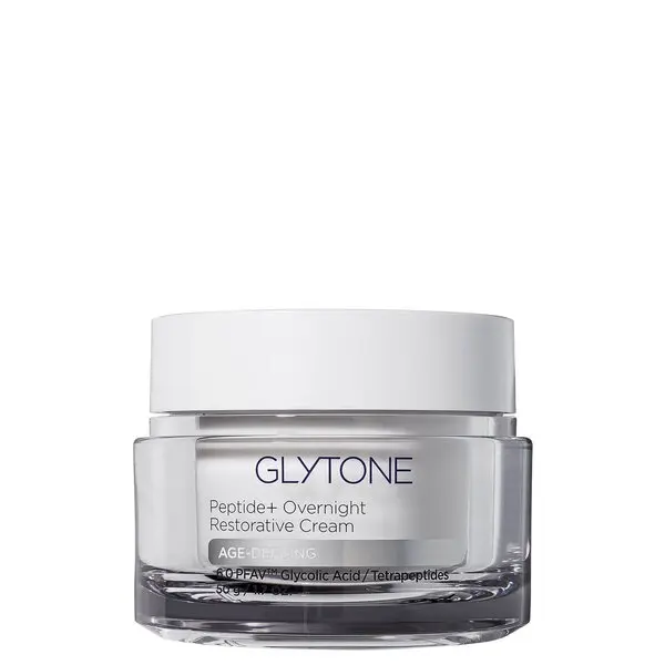 GLYTONE Age-defying Peptide+ Overnight Restorative Cream 1.7 Fl. Oz