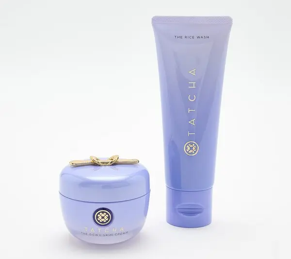 TATCHA The Rice Wash And Dewy Skin Cream 2-piece Set