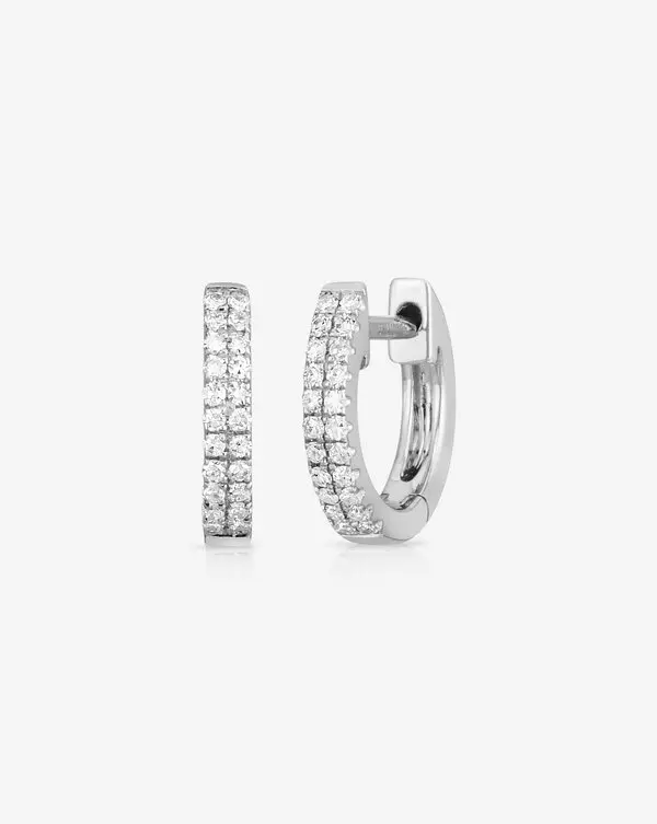 Ring Concierge Petite Double Row Huggies